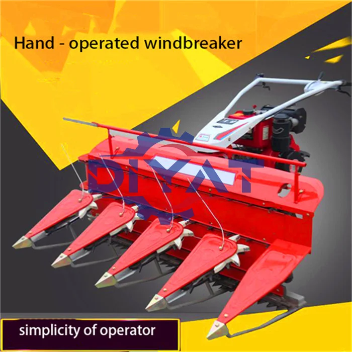 Fully Automatic Tractor Mounted Rice Maize Combine Harvesting Machine ...