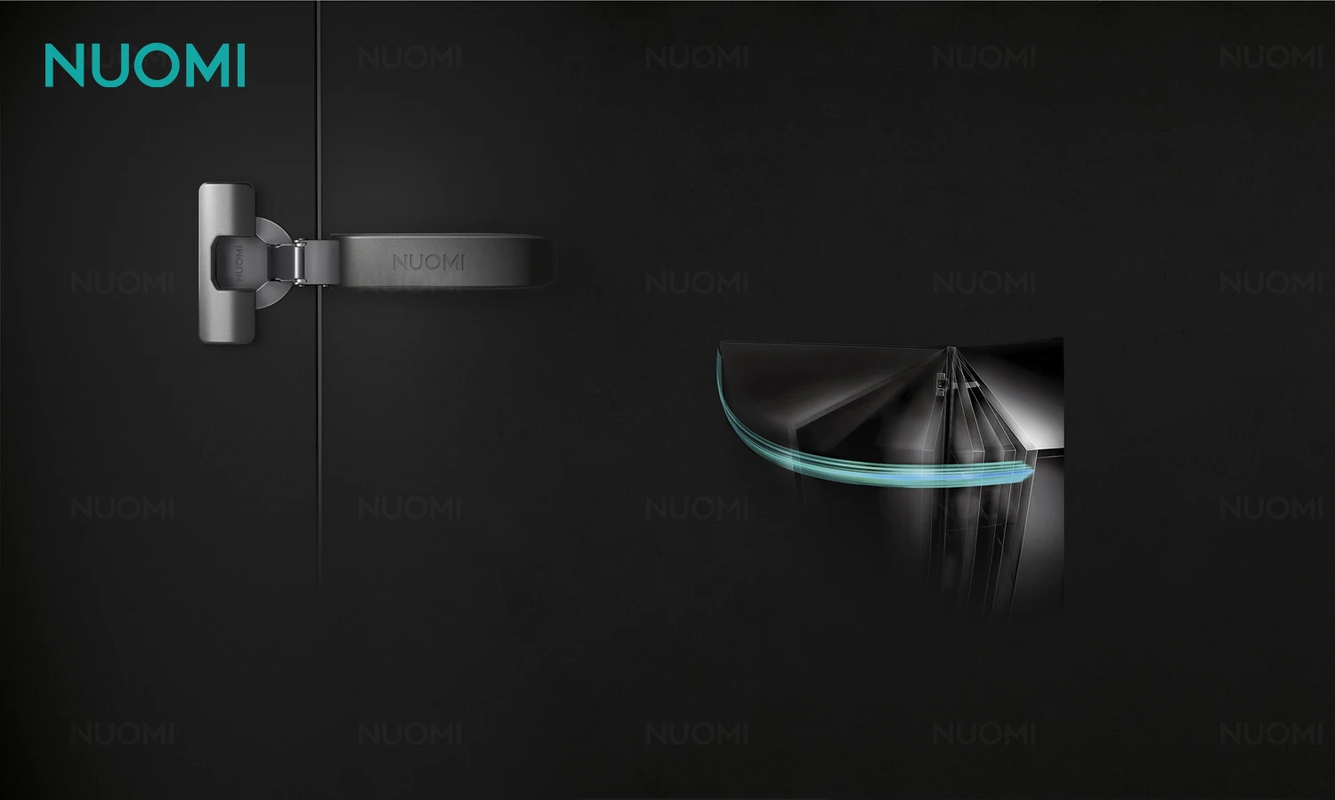 NUOMI Wingless Concealed Cabinet Hinges - Soft Close, Durable Design ...