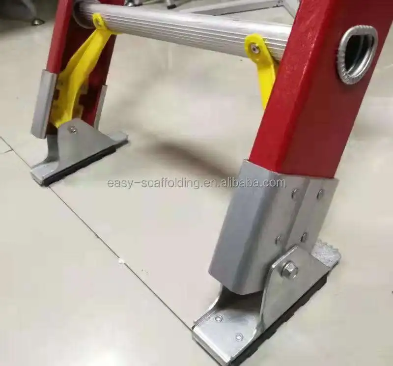 12m Fiberglass Extension Ladder with Handrail - Hotel Use