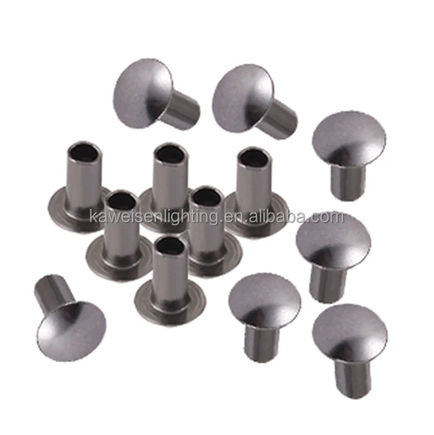 Hot Selling Steel Truss Round Cone Head Semi-Tubular Rivets for Flight ...