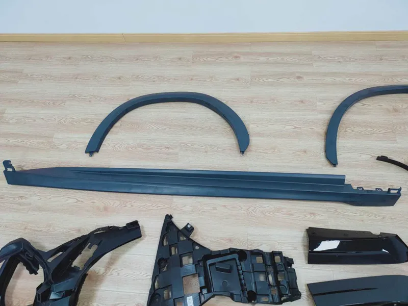 Auto Parts Body Kit X6m Style Front Rear Bumper Side Skirts For Bmw X6 ...