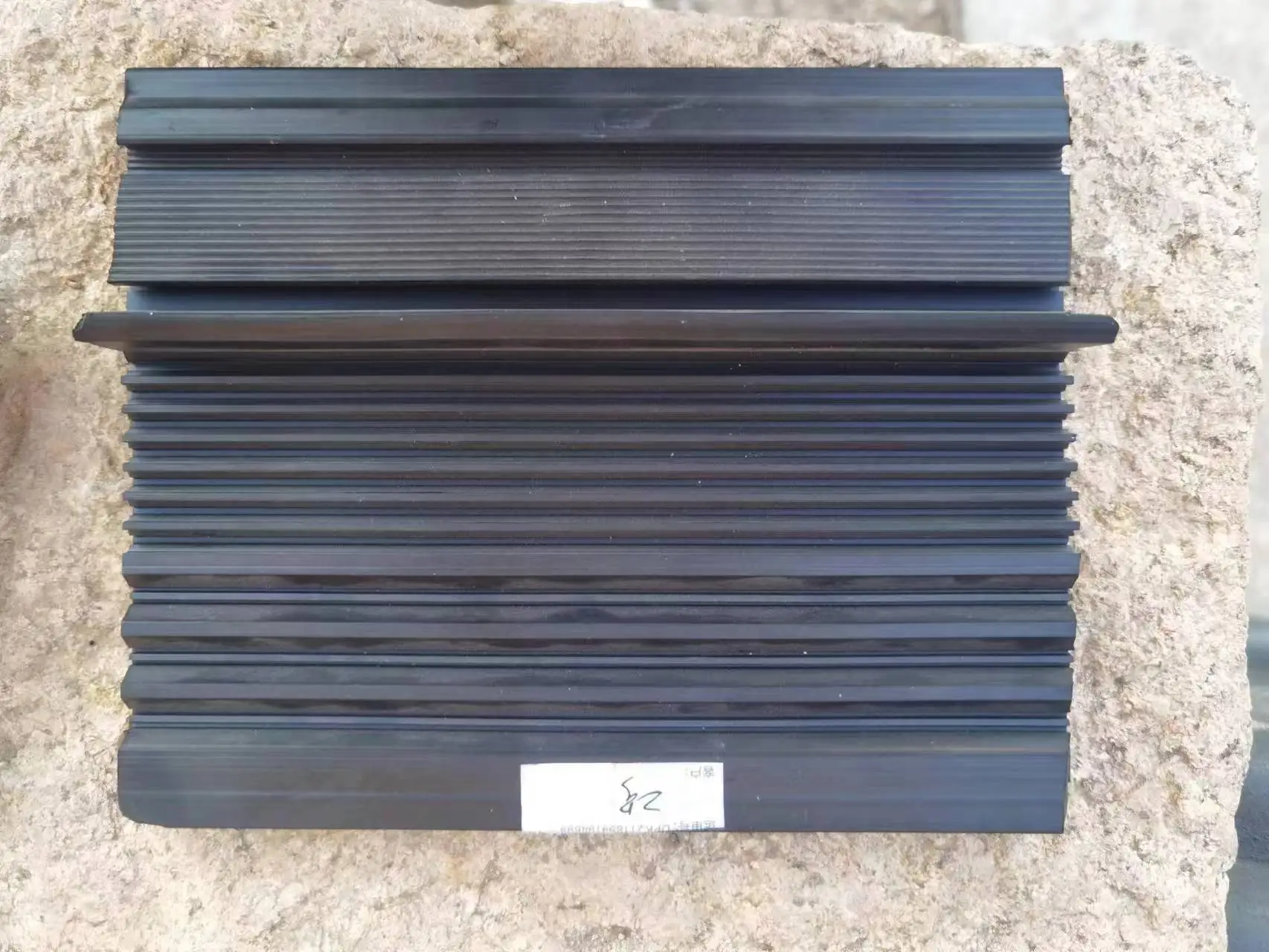 Sluice Box with Used Rubber Mats for Gold Mining Machine