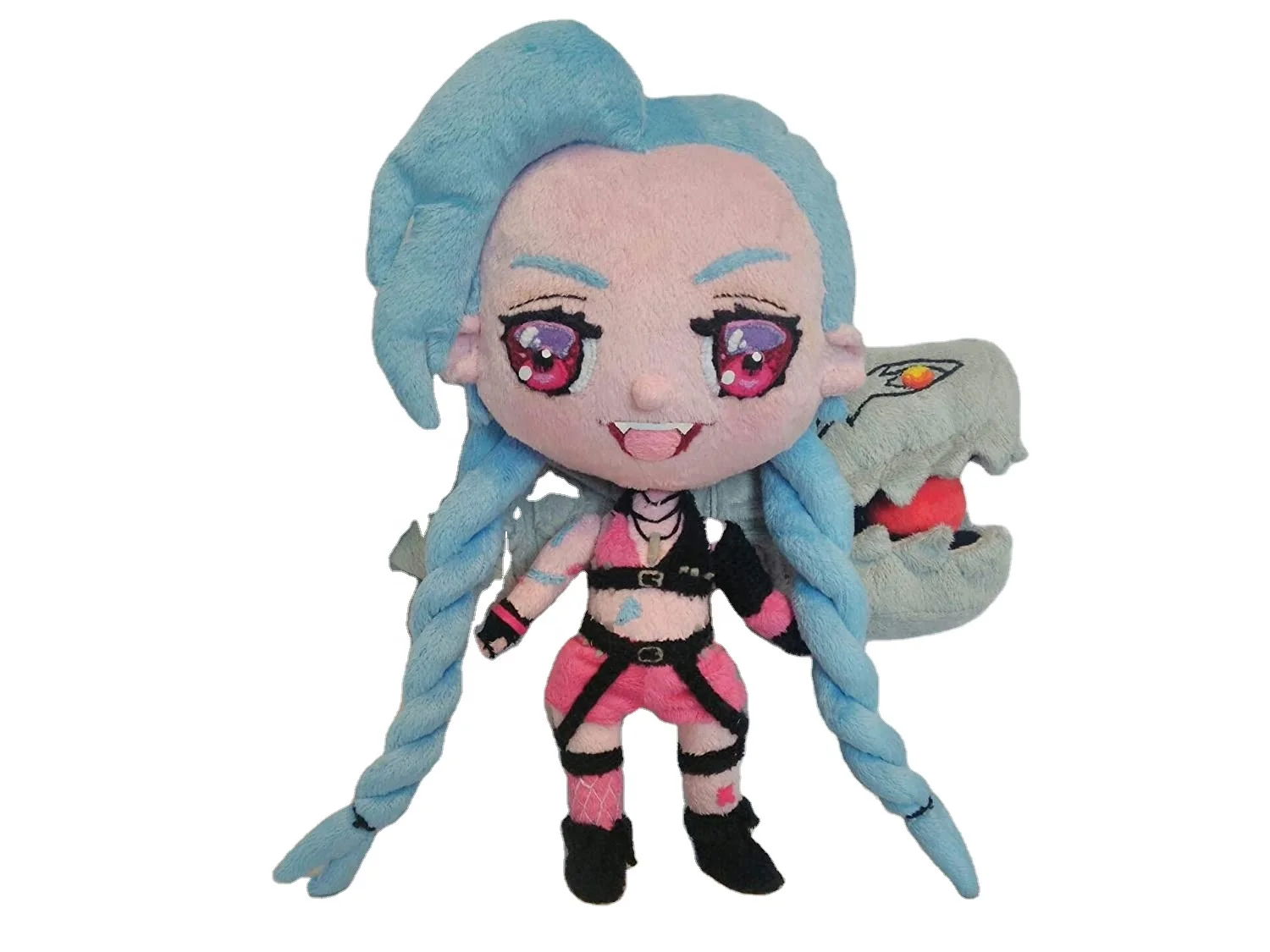 Custom Animation Plush Toy - League of Legends Arcane Jinx