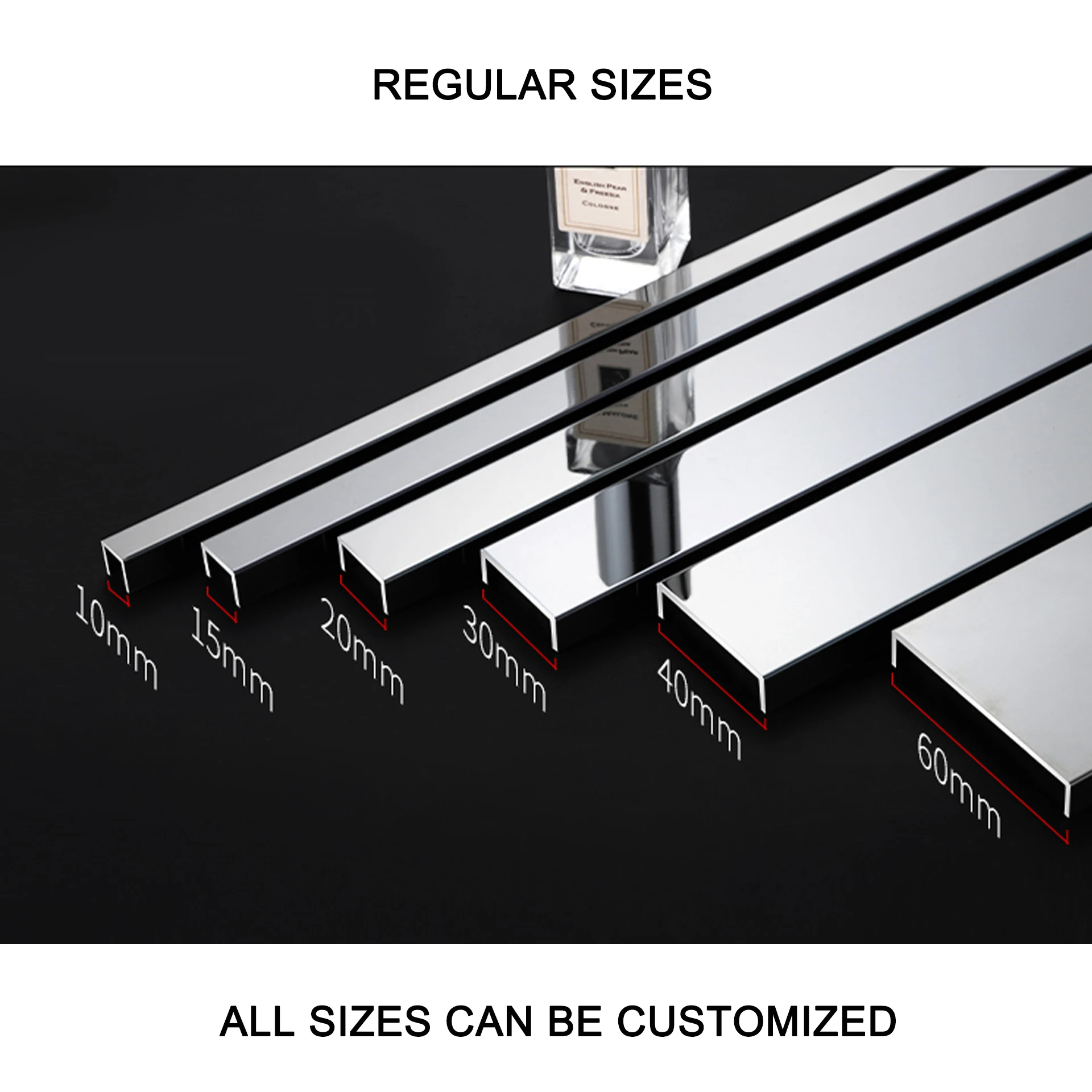 Stainless Steel Floor Trimming Pvd Coloured Skirting Board Ceramic Tile ...