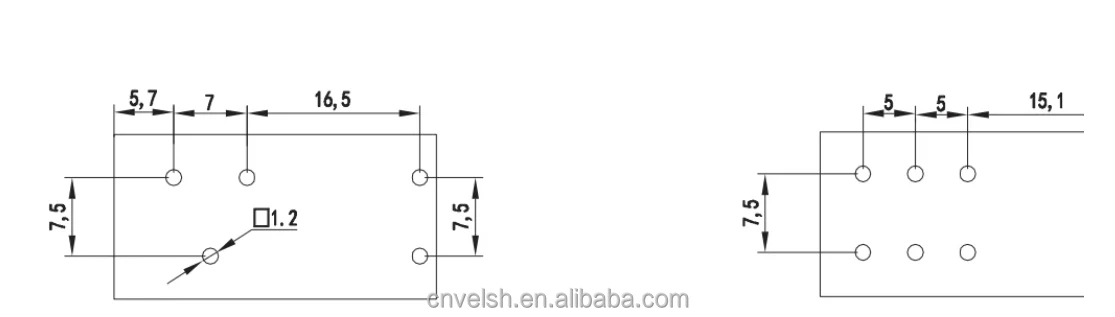 High Quality 5Pin Small Relay Orange Snap-on Relay Socket Slim Relay ...