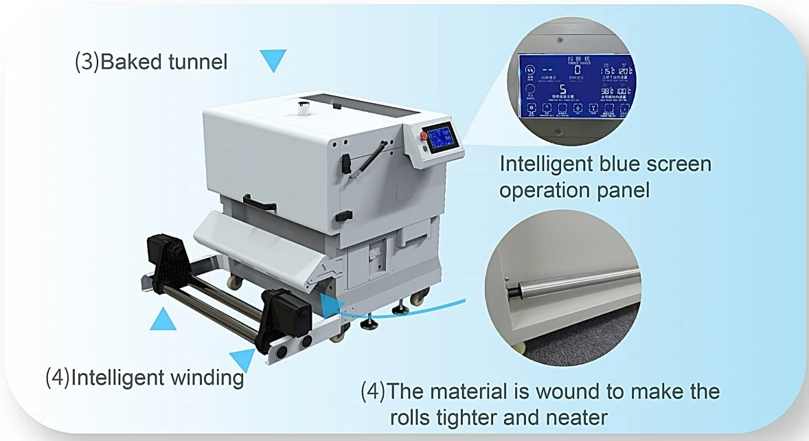 Factory Oem Automatic Dtf Powder Shaking Machine Dtf Powder Dryer ...