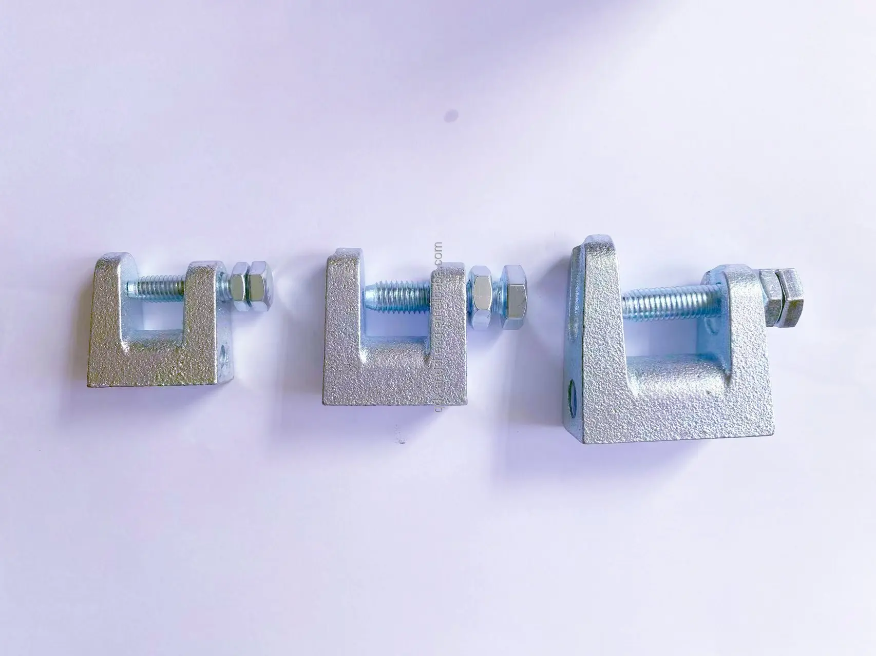 M6 M8 M10 M12 Galvanized Cast Iron Beam Clamps - Standard