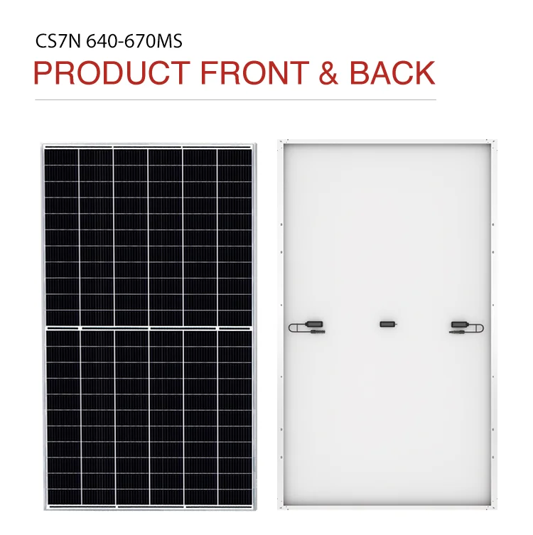 Canadian Solar Hiku7 Mono Panel Solar De Media Celda 665w 660w 655w ...
