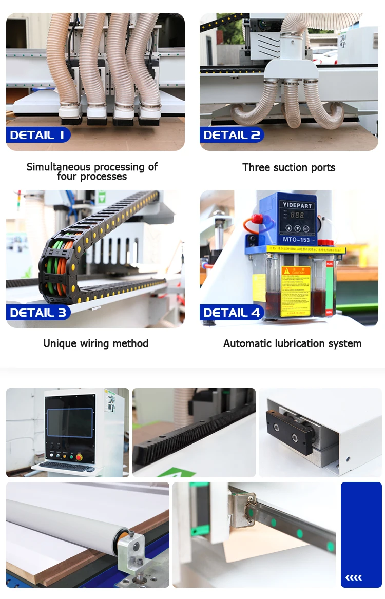 Kingiso Automatic Loading And Unloading Atc Cnc Router Nesting Machine Professional In Panel ...