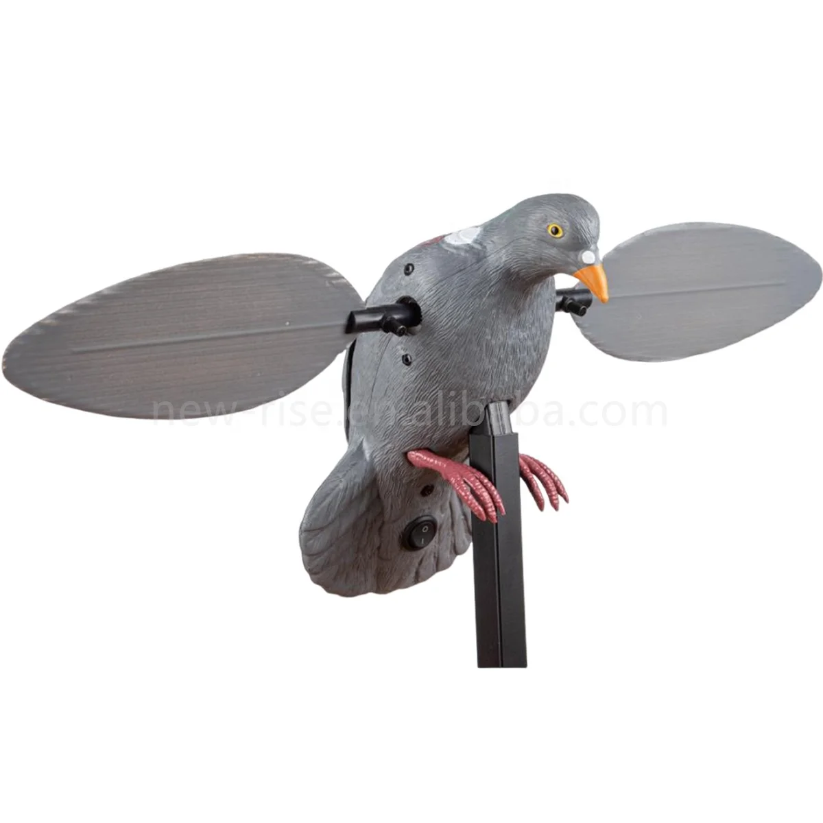 Spinning Wing Motion Pigeon Decoy Motorized Wood Pigeon Decoys For ...