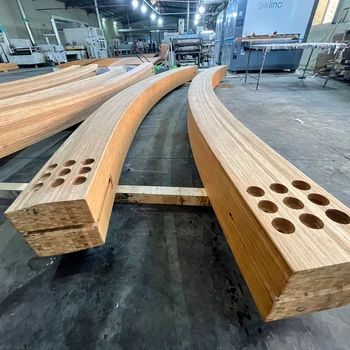 Greezu Curved Bamboo Beam Bamboo House Material Straight Engineered ...