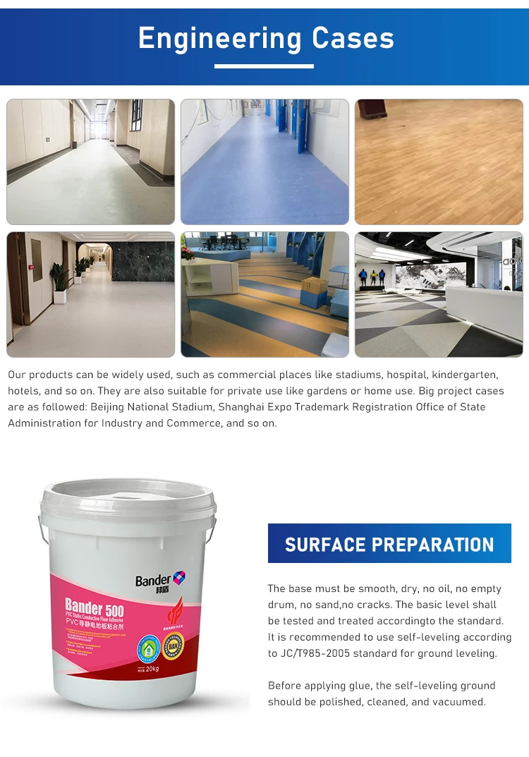 Pvc Ciol Floor Tile Static Conductive Glue Adhesive| Alibaba.com