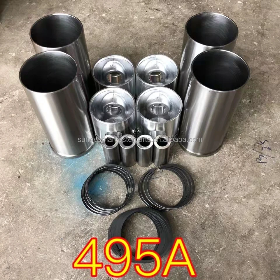 Shanghai 504 Tractor 495A Engine - New Netherlands Parts