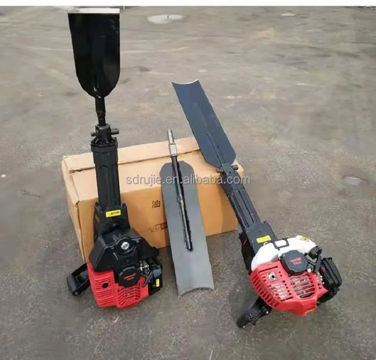 Gasoline Digger Power Shovel Tree Digging Machine Hand Soil Digging ...