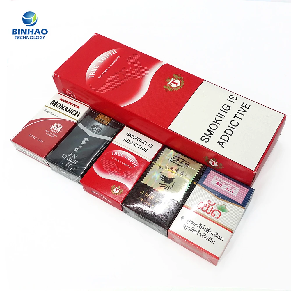 Customized Cigarette Cardboard Boxes with Offset Printing