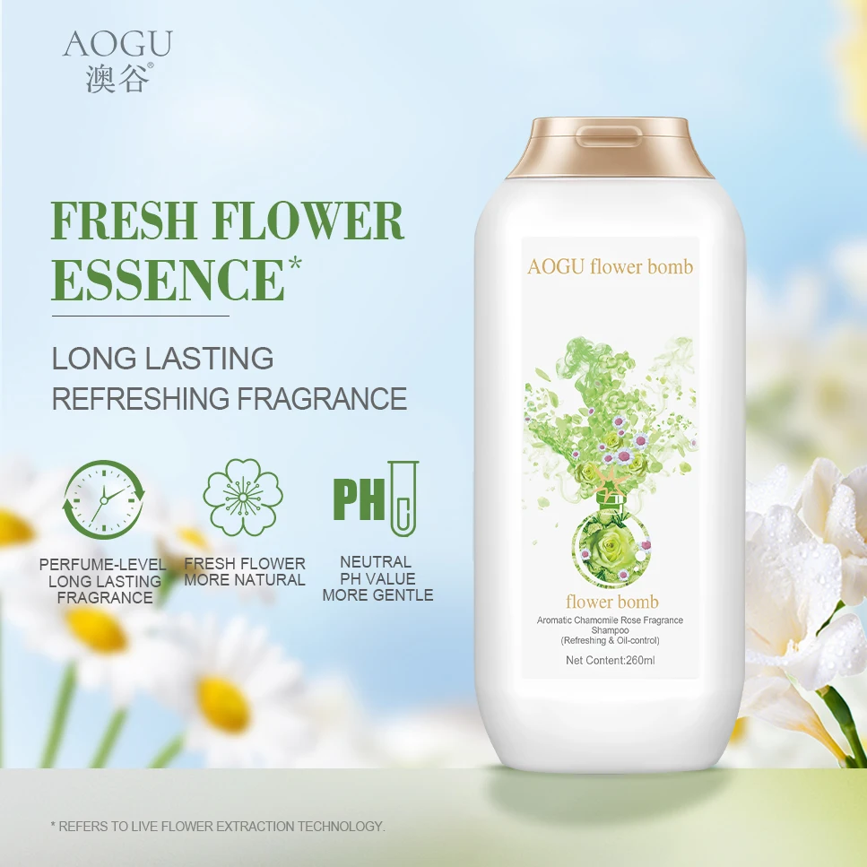 Chamomile Rose Fragrance Shampoo Is Refreshing And Degreasing - Buy ...