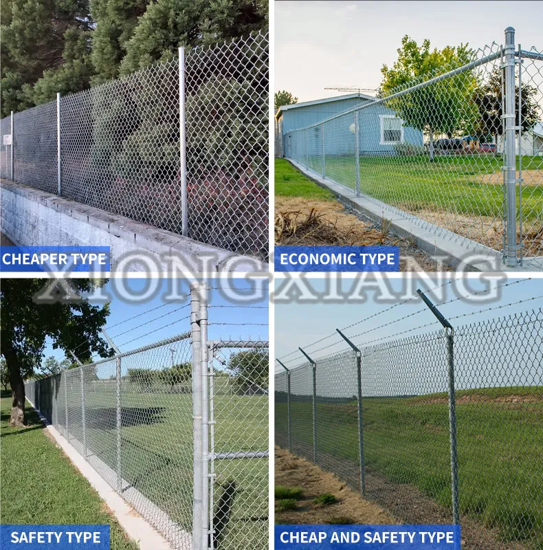 Durable Chain Link Fence - Powder Coated & Pressure Treated