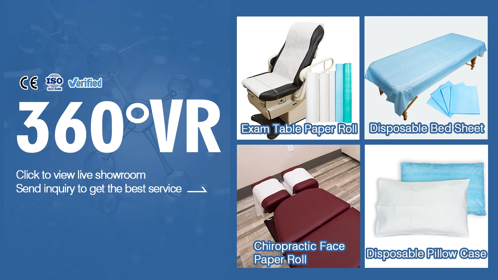 Premium Chiropractic Headrest Paper Sheet Squares Disposable Massage ...