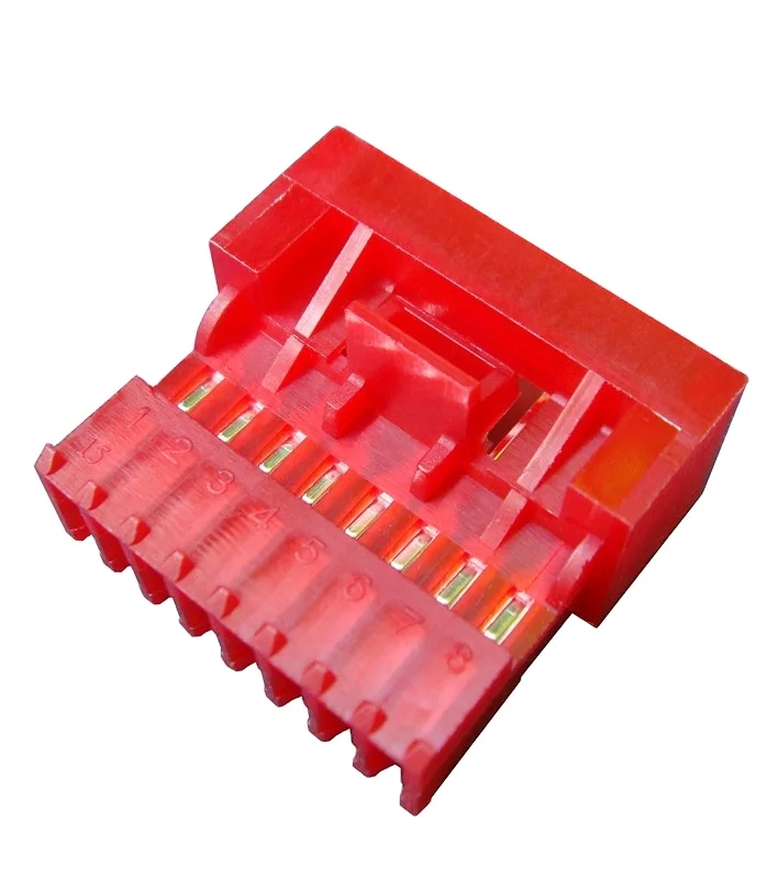 2.54mm 8pin Standard Rectangular Connectors Polarization Mating ...