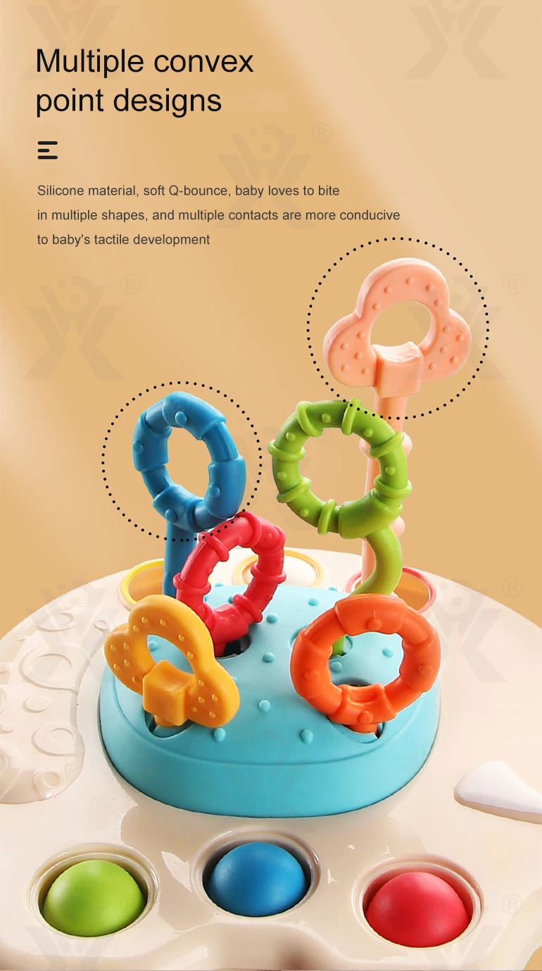 Chengji Baby Montessori Learning Fine Motor Skills Sensory Soft ...