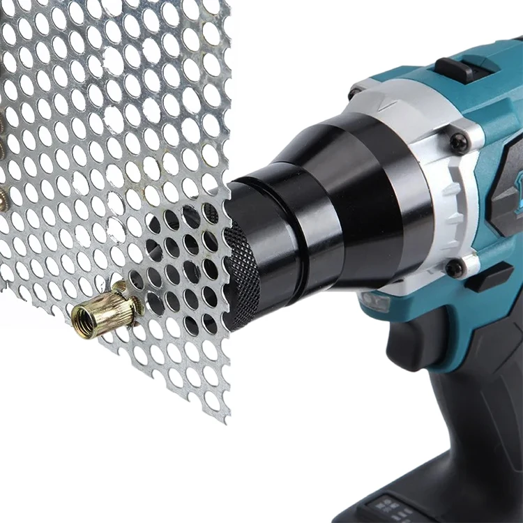 Cordless Battery Rivet Gun 21v High Speed And Strong Power Factory Nut ...