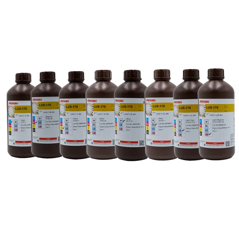 Mimaki LUS 170 UV Curable Inks - 1000 Ml for Digital Printing