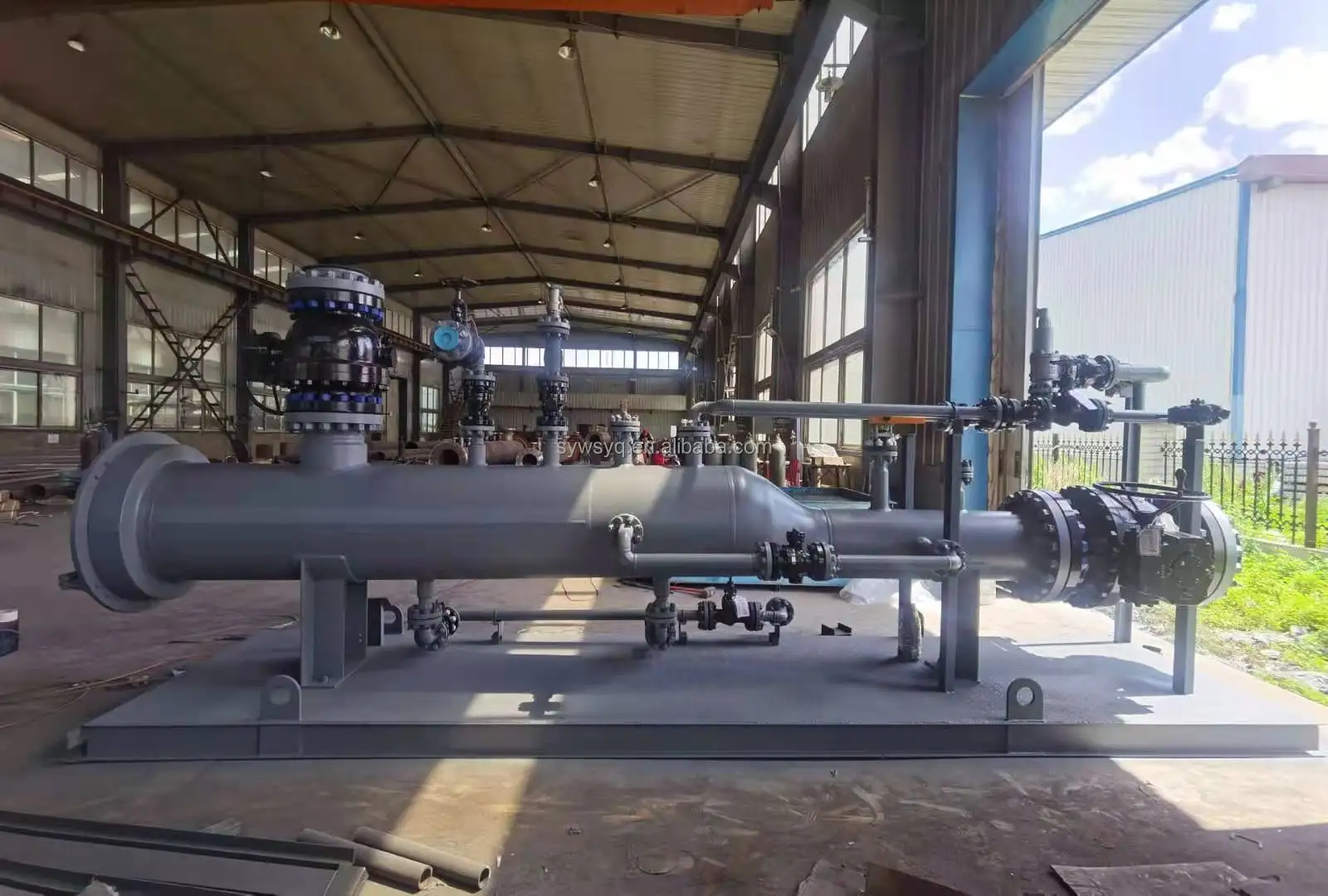 ASME Code Pig Launcher and Receiver Skid Mounted Solutions