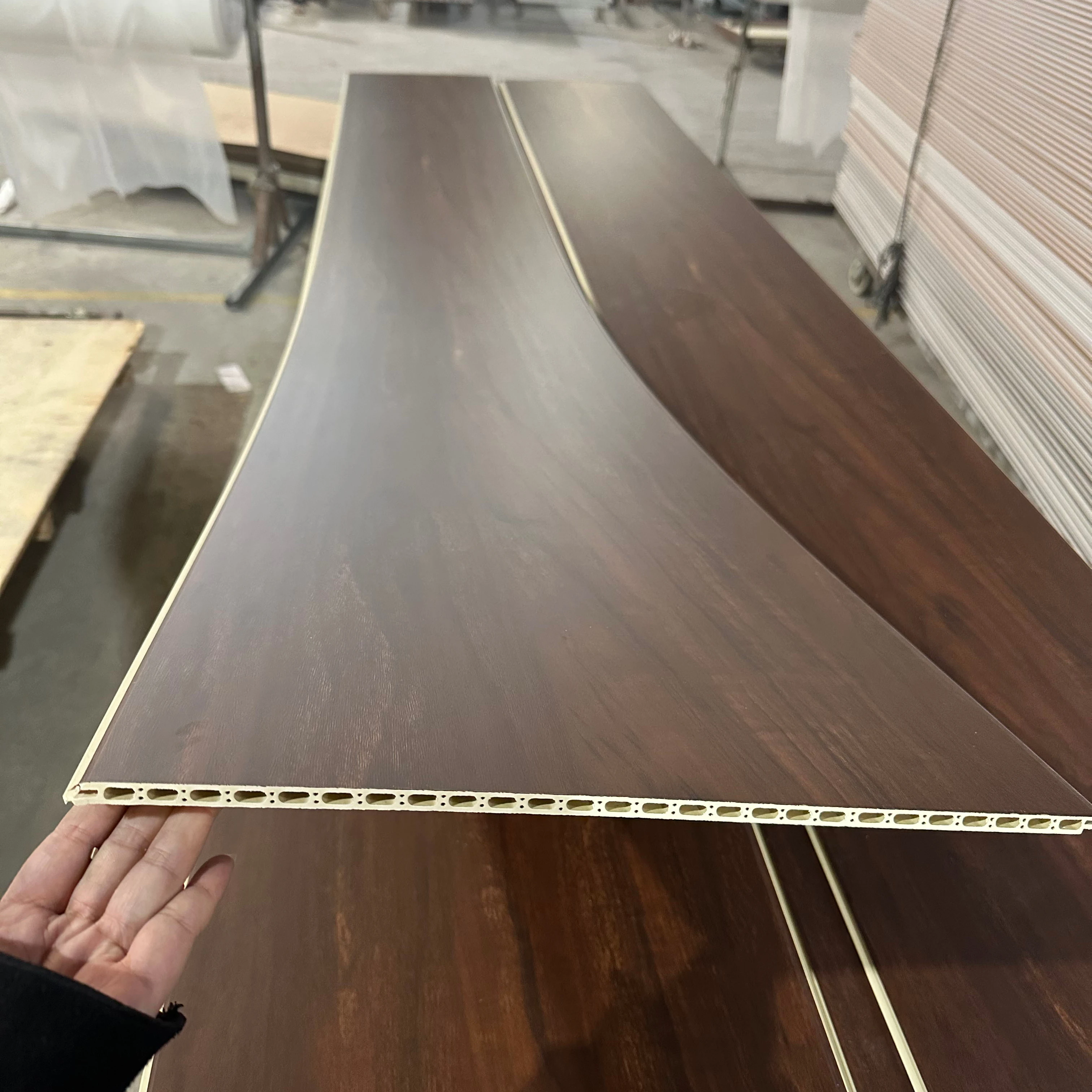 Interior Wall Cladding - Movable WPC Panels for TV Ceilings