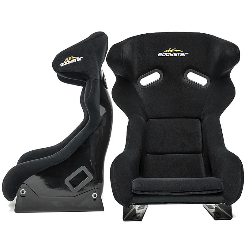 EDDYSTAR Universal Fixed Position Bucket Sim Racing Seat Child Car ...