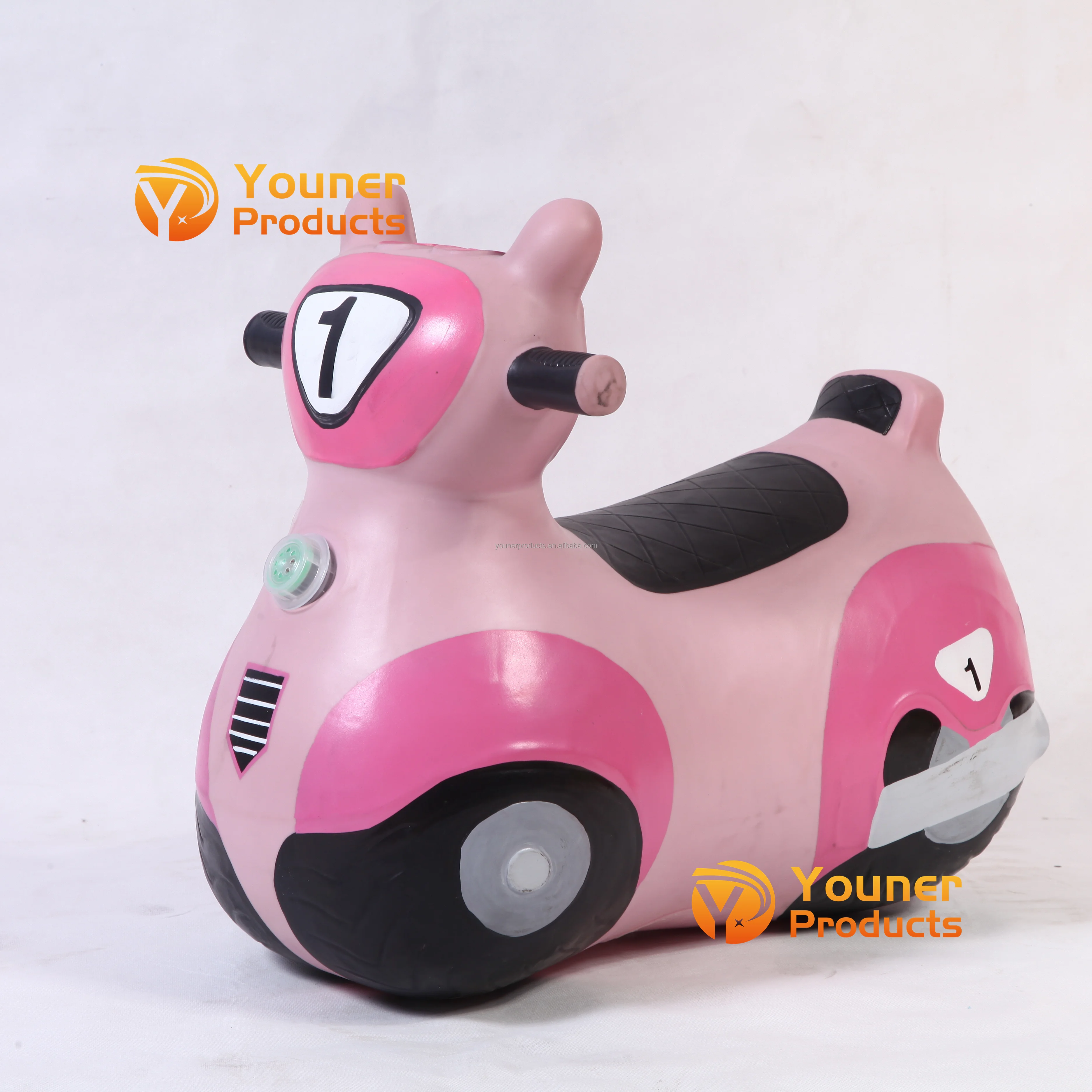 Good Quality Inflatable Jumping Animal Toys Pvc Bouncing Horse Scooter ...