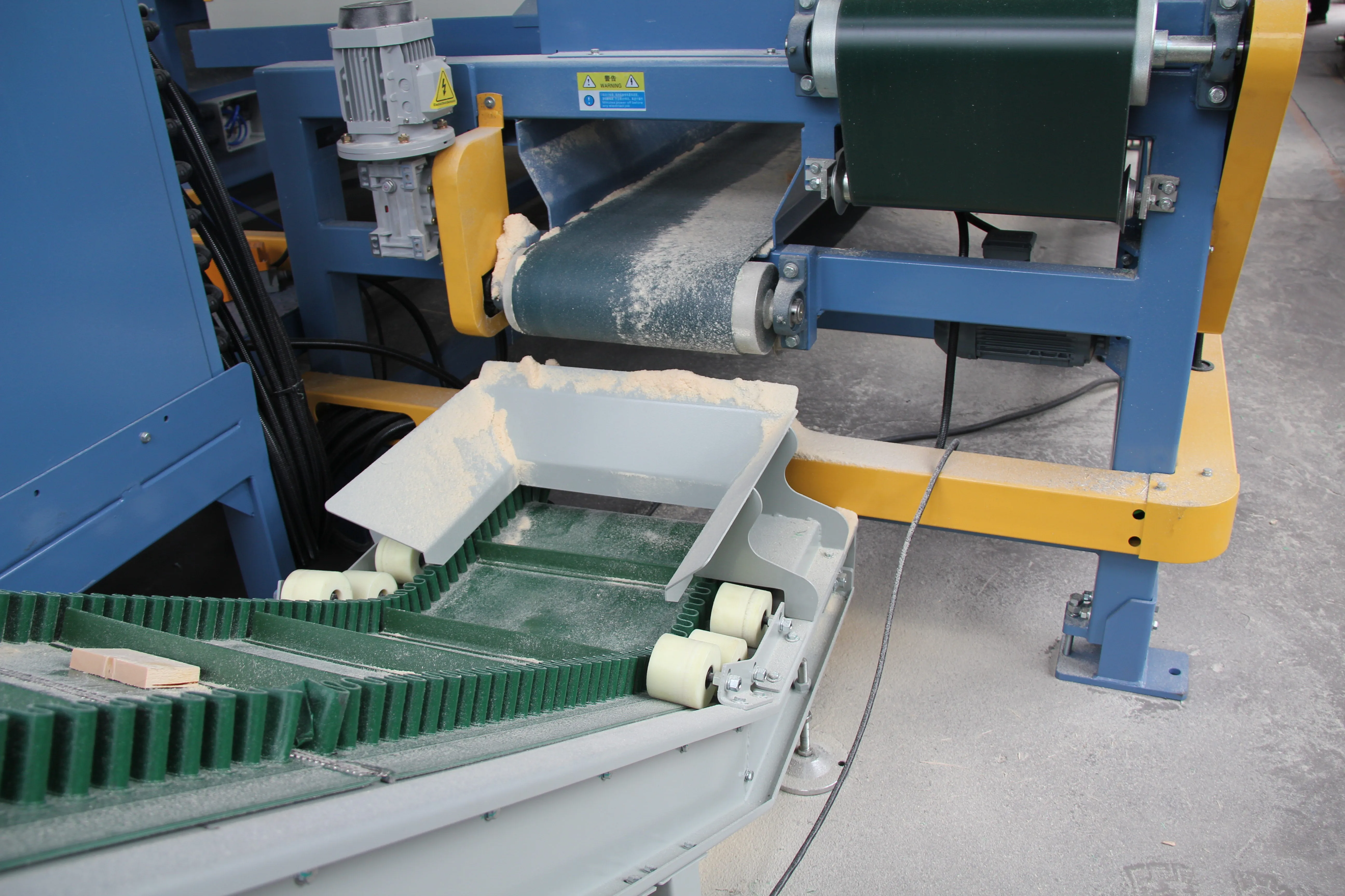 Hot Sale Hicas Sf8005+8010 Automatic Wood Timber Cutting Sorting And ...