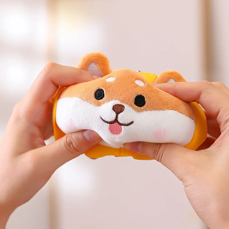 Custom Logo Stuffed Soft Corgi Pig Shape Gift Mascot Keepsake Plush Toy ...