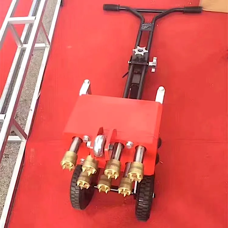 TY63107 PNEUMATIC 7-HEAD FLOOR SCABBLER Concrete Keying, Laitance ...