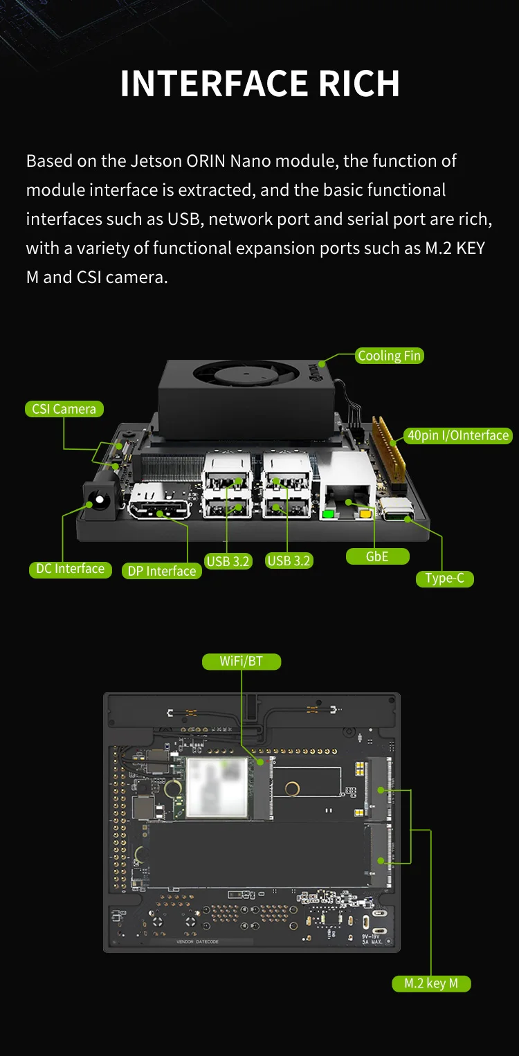 NVIDIA Jetson Orin Nano Super Developer Kit - 8GB AI Power