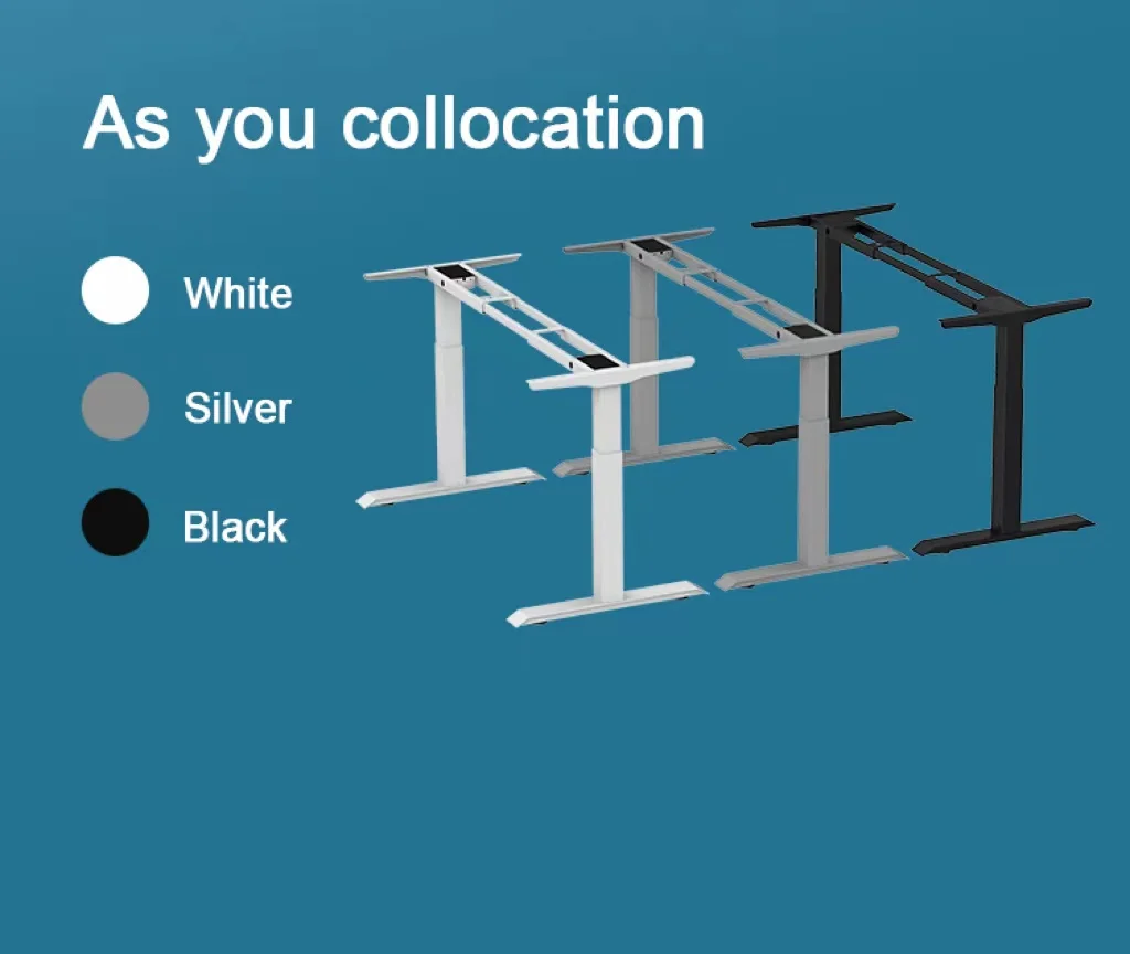 Modern Office Dual Motor Electrical Standing Desk Frame/ Adjustable ...