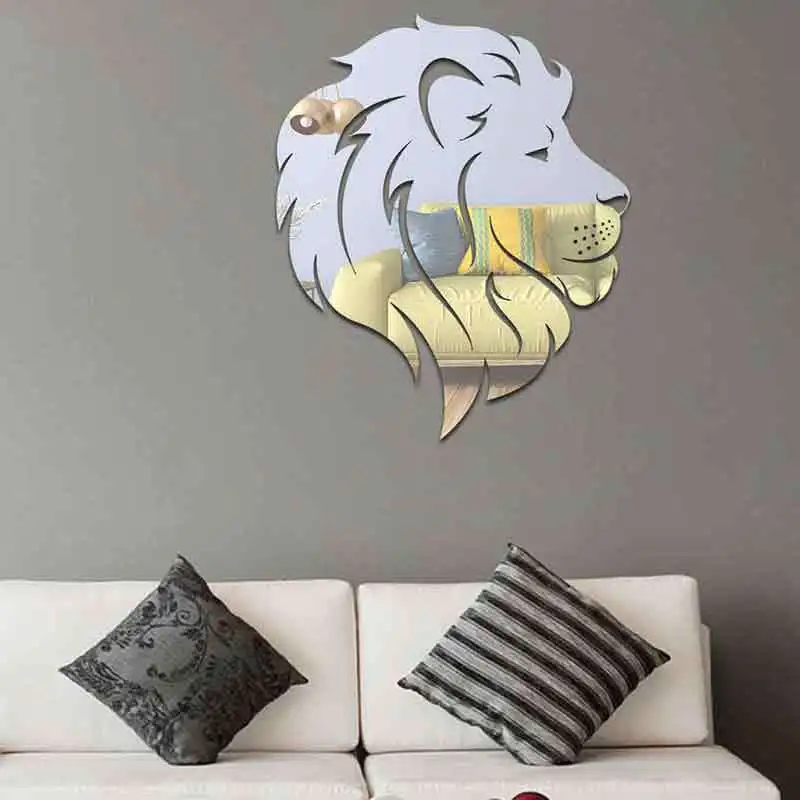 Acrylic Mirror Wall Stickers - Customizable Decor Solutions