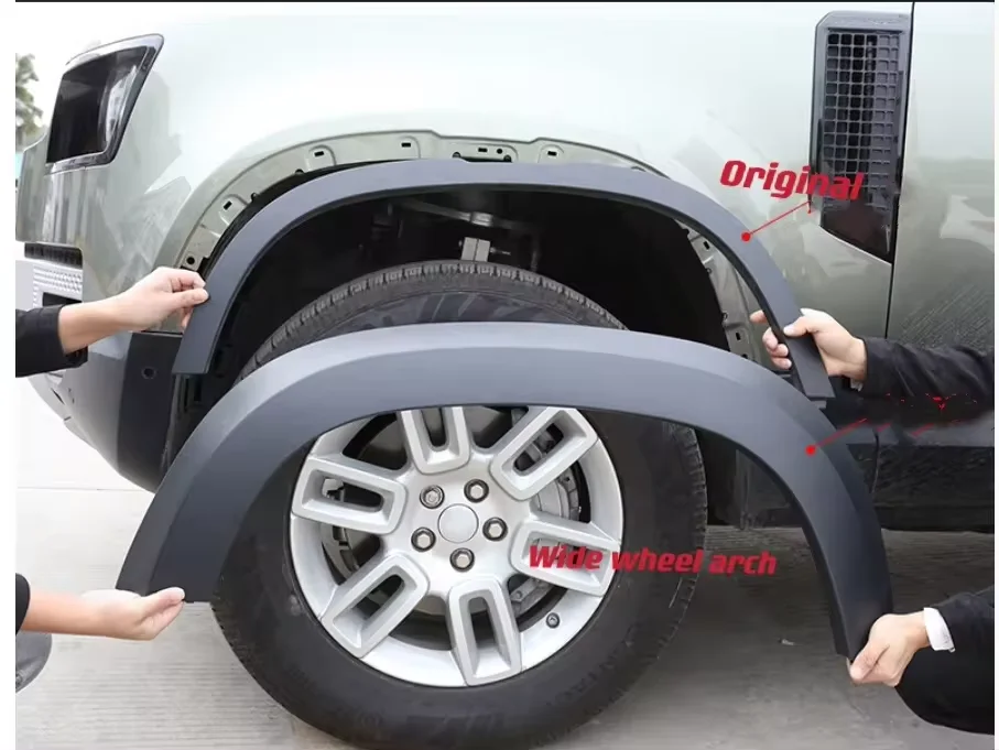 Defender 4x4 Wheel Arches Fender Flares Wheel For Land Rover Defender ...