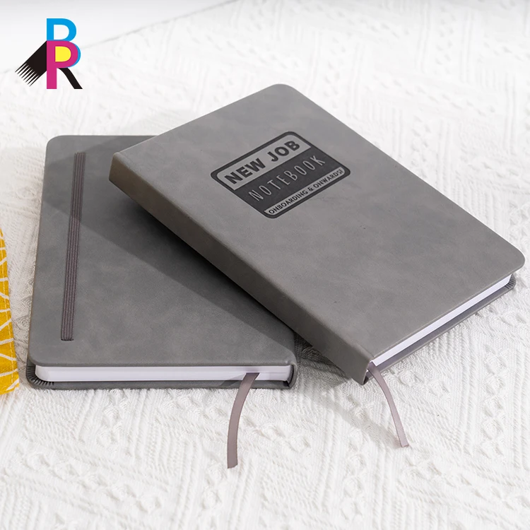 Custom Printed Notebooks Classic Black Casebound Journal With Lined ...