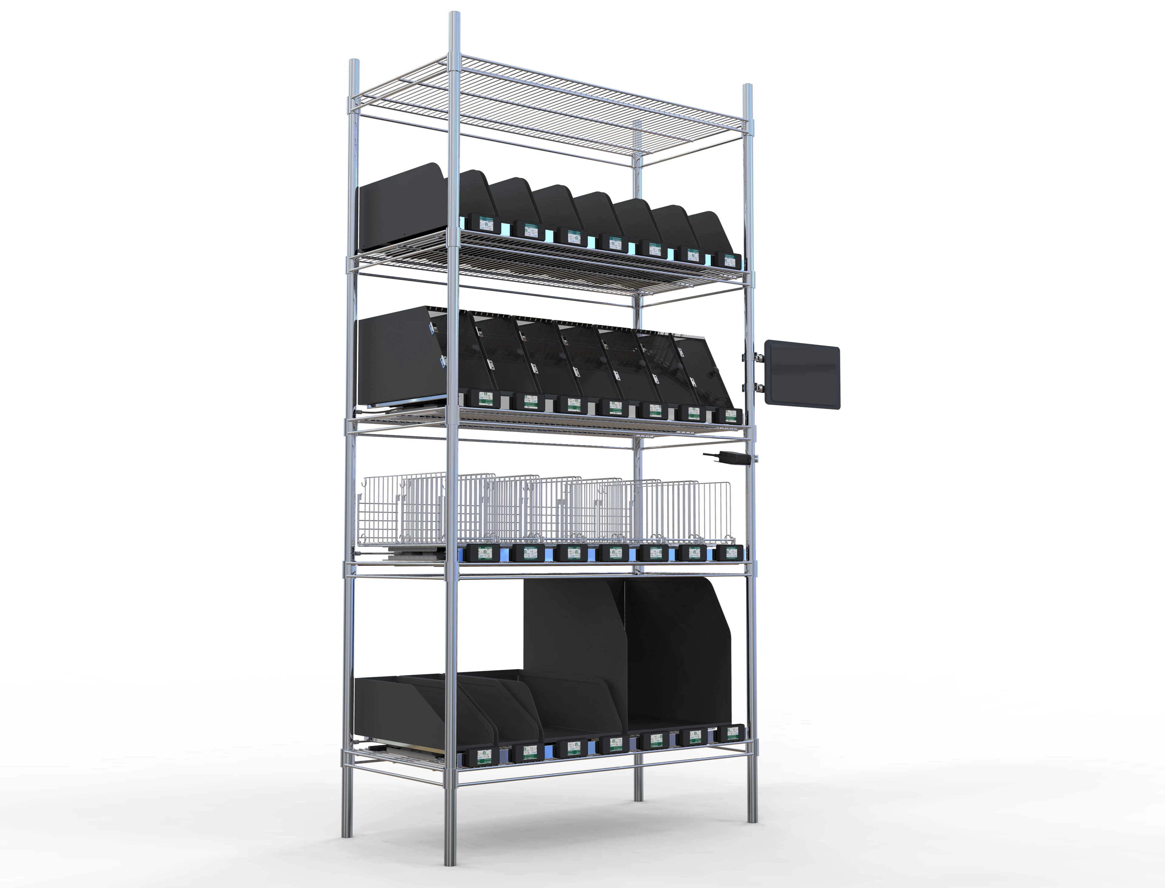 Monolithiot Smart Bin Weighing - Automatic Inventory Counting