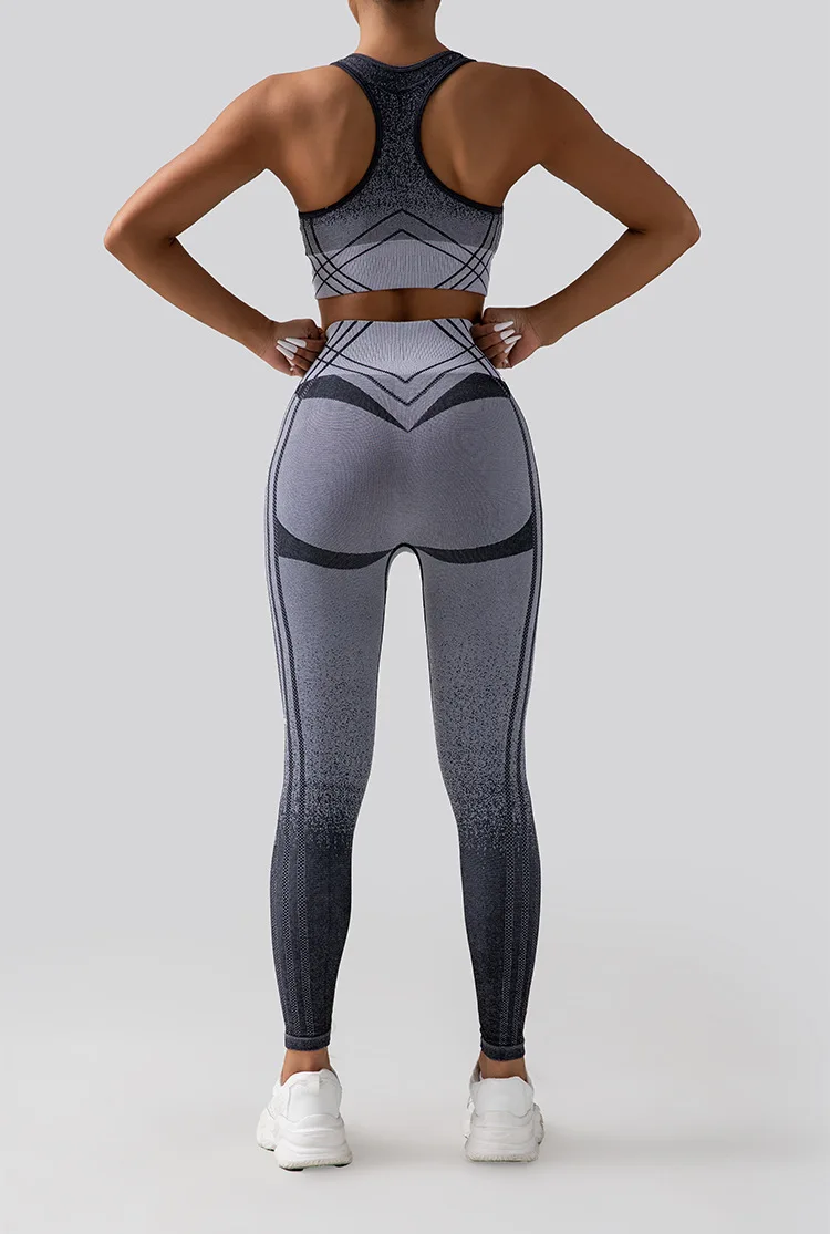 Custom Seamless 2pcs Activewear Outfits Women Workout Clothing Sports ...