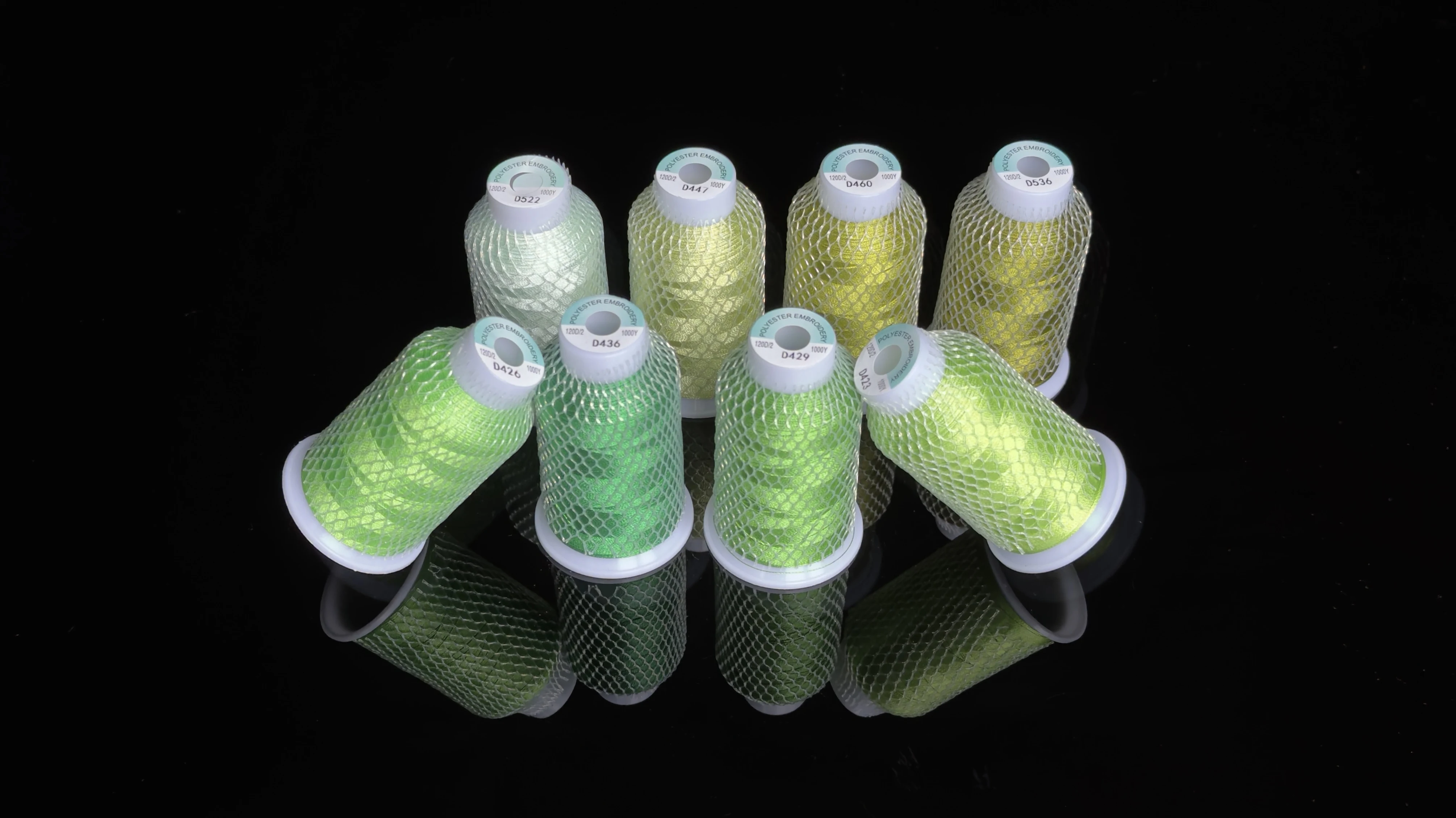 1000M Polyester Embroidery Thread - High Tenacity & Bright Color