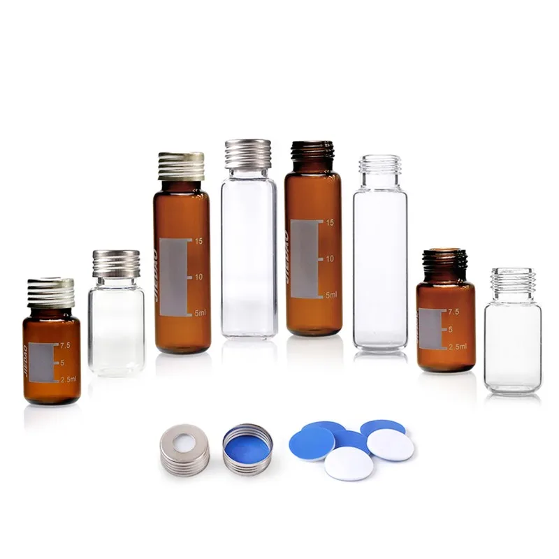 Gl 10ml 20ml Clear Chromatography Analytical Headspace Glass Vials For ...