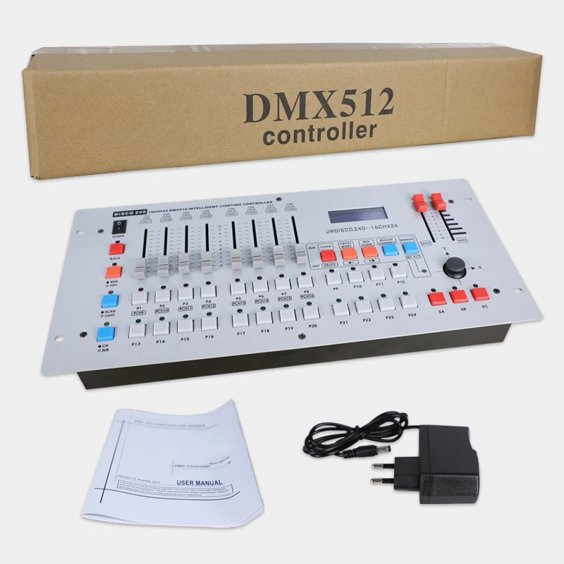 Dmx512 240 Controller Console Programmable Control For Stage Beam Ktv Par Light - Buy Dmx 240 ...