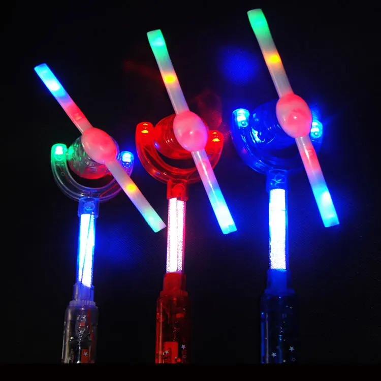 Battery Operated 5 Lights Flashing Electric Lighted Windmill Toy
