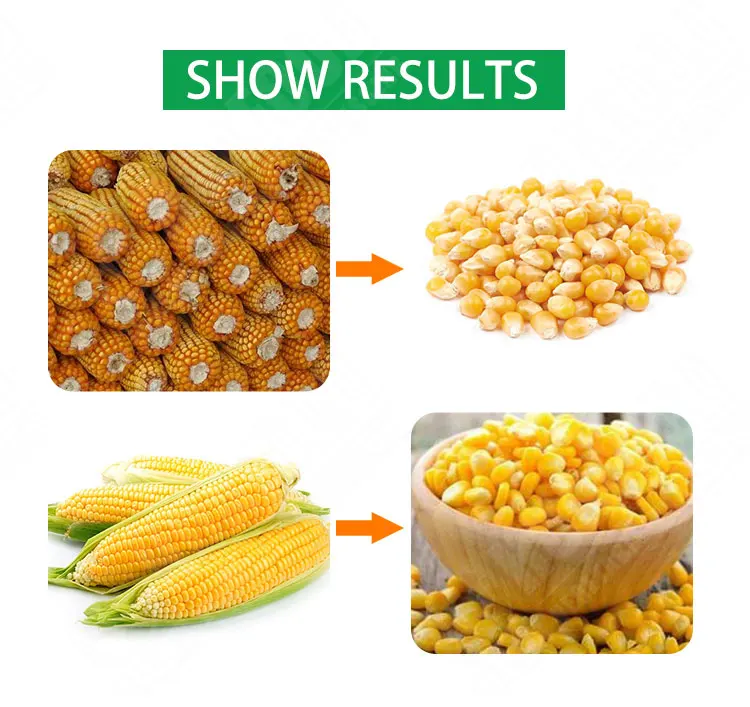 Commercial Corn Thresher Machine Fully Automatic Sweet Peeler And ...