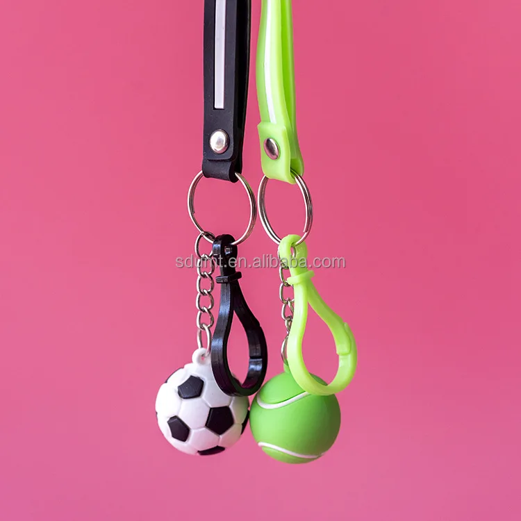 Custom Key Chain Popular Fashion Basketball Keychain Pendant Soccer ...