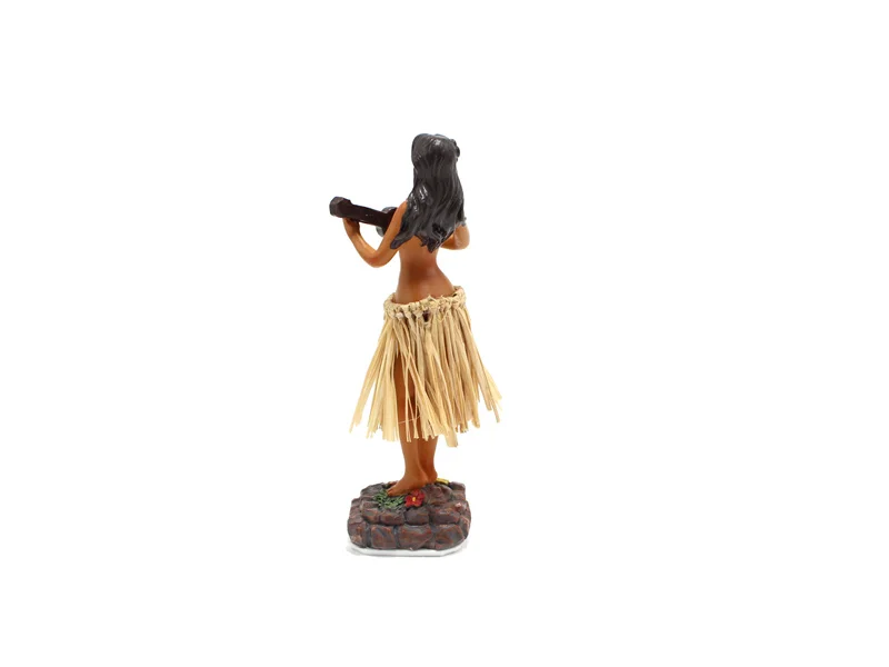 Customized Dashboard Bobbleheads - Resin Hula Dancer