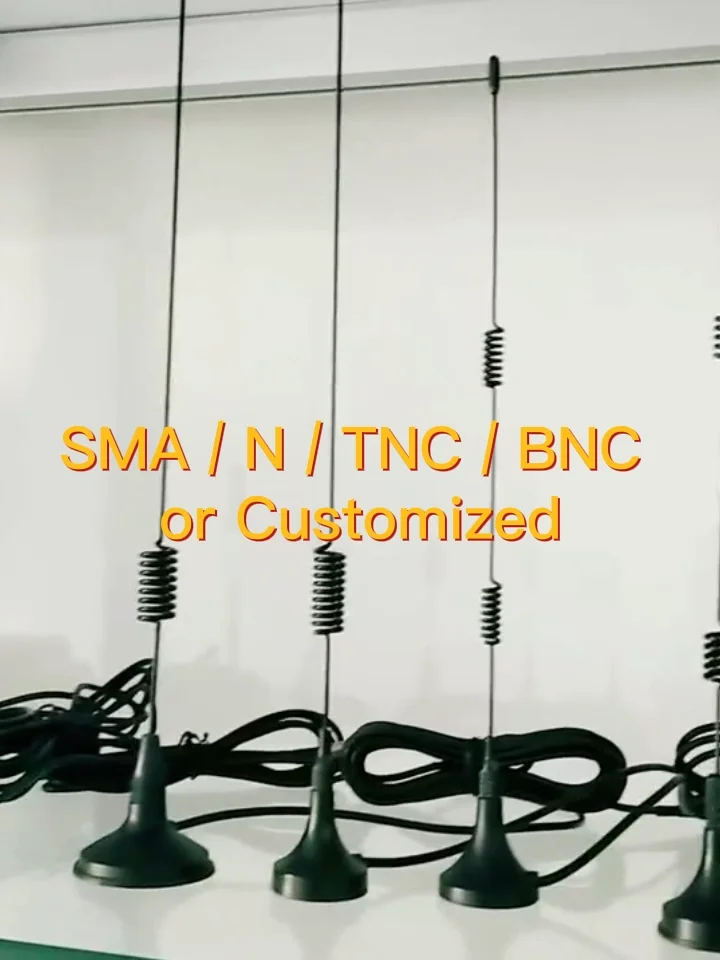 2400-2500mhz 5dbi 12dbi 2.4g Sma Male External Magnet Mount Whip 2.4ghz ...