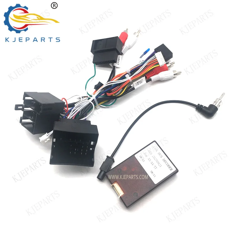 Car Android Player Adapter 42 Pin 36 Pin Connector Harness For Audis A3 ...