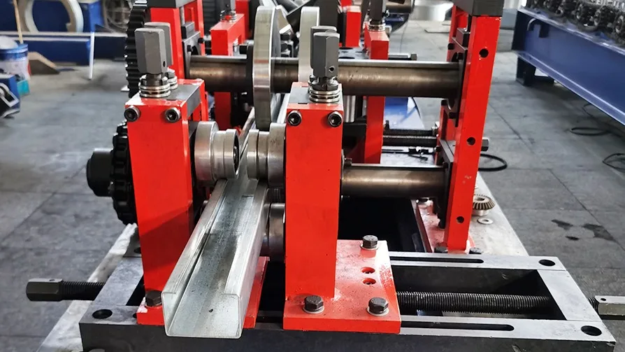 Cz Prlin Cold-bending Rolling Forming Machine U/z/c Light Steel Keel Purlin Roll Forming Machine ...